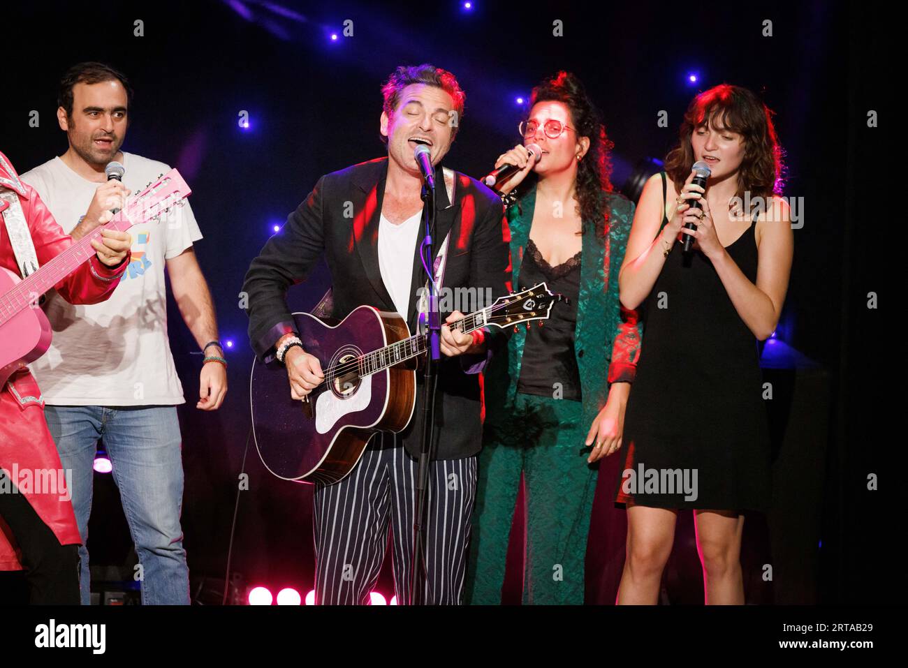 Paris, France. 11th Sep, 2023. French singer and composer Matthieu ...