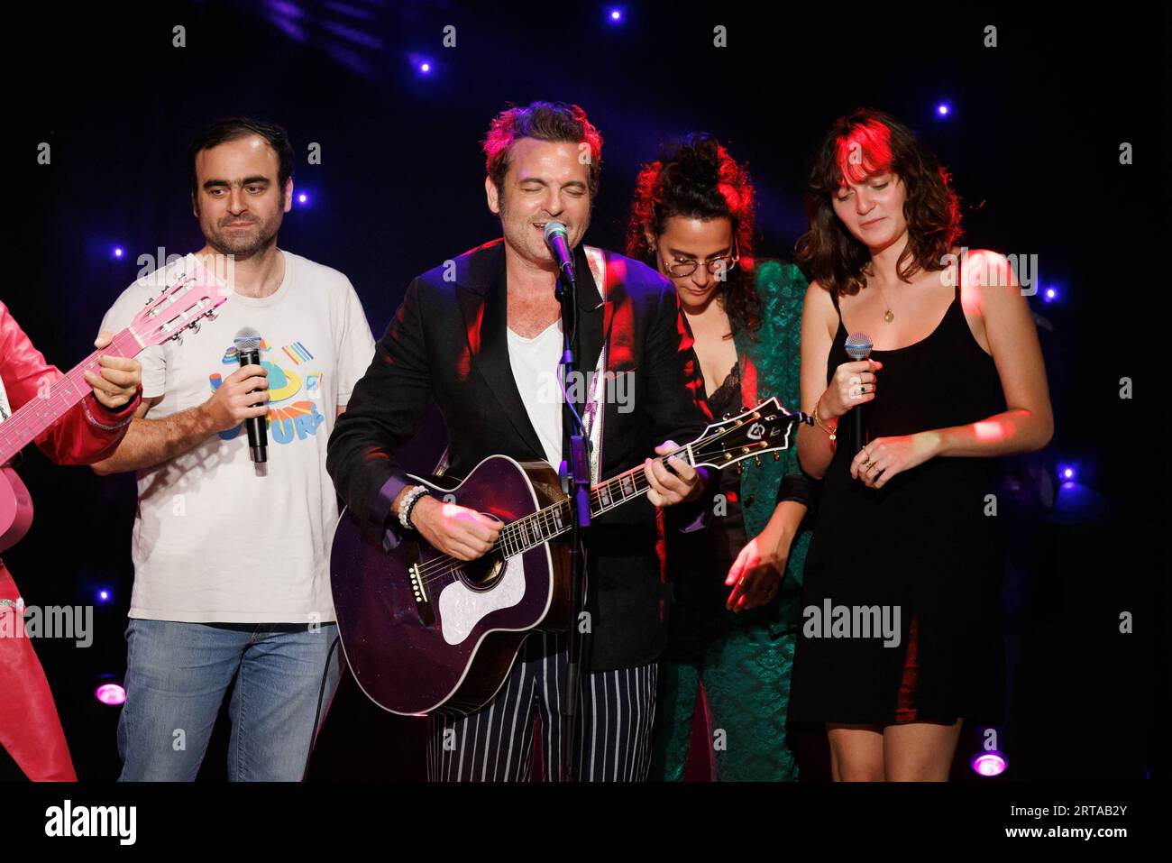 Paris, France. 11th Sep, 2023. French singer and composer Matthieu ...