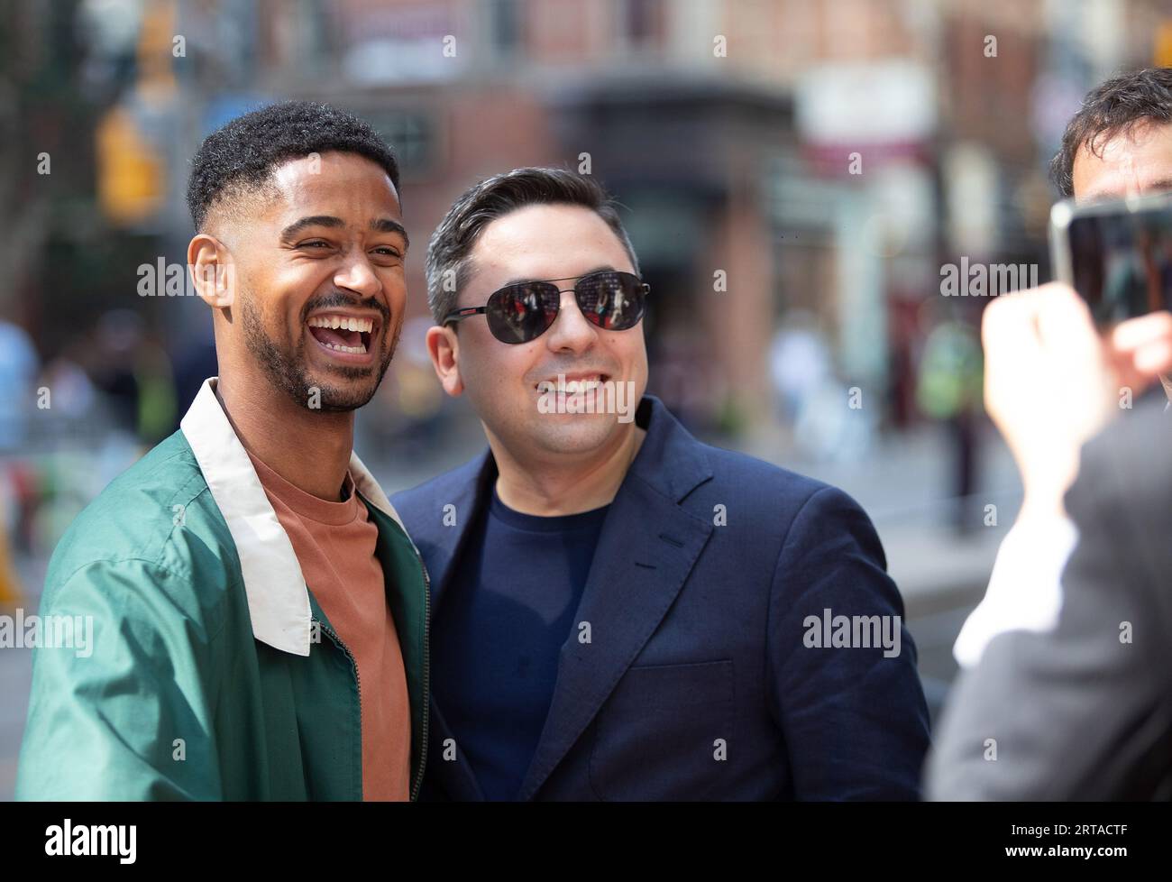 Toronto, Canada. 11th Sep, 2023. David Gilbery and Alfred Enoch attends ...