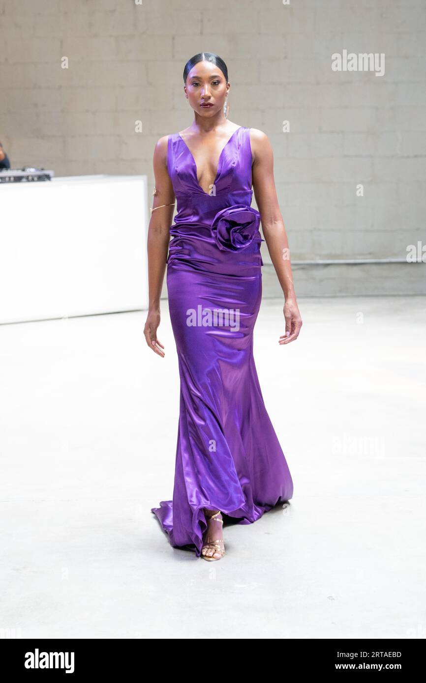 Models walk the Dell Scott NYFW SS24 Runway Show in New York, NY on ...