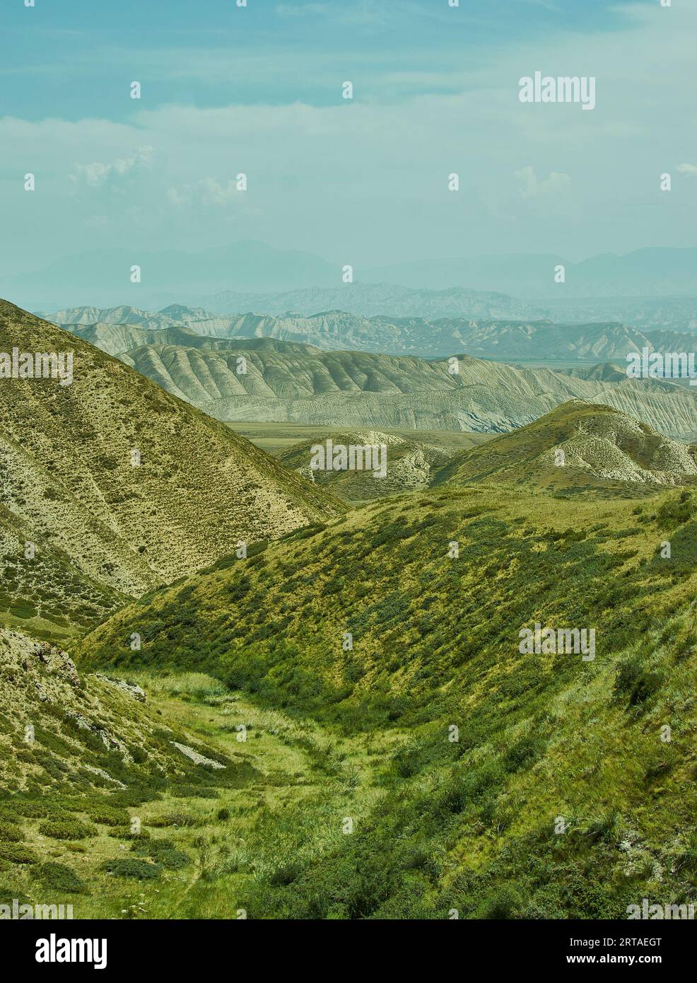 Toguz-Toro pass district of Jalal-Abad Region in western Kyrgyzstan ...