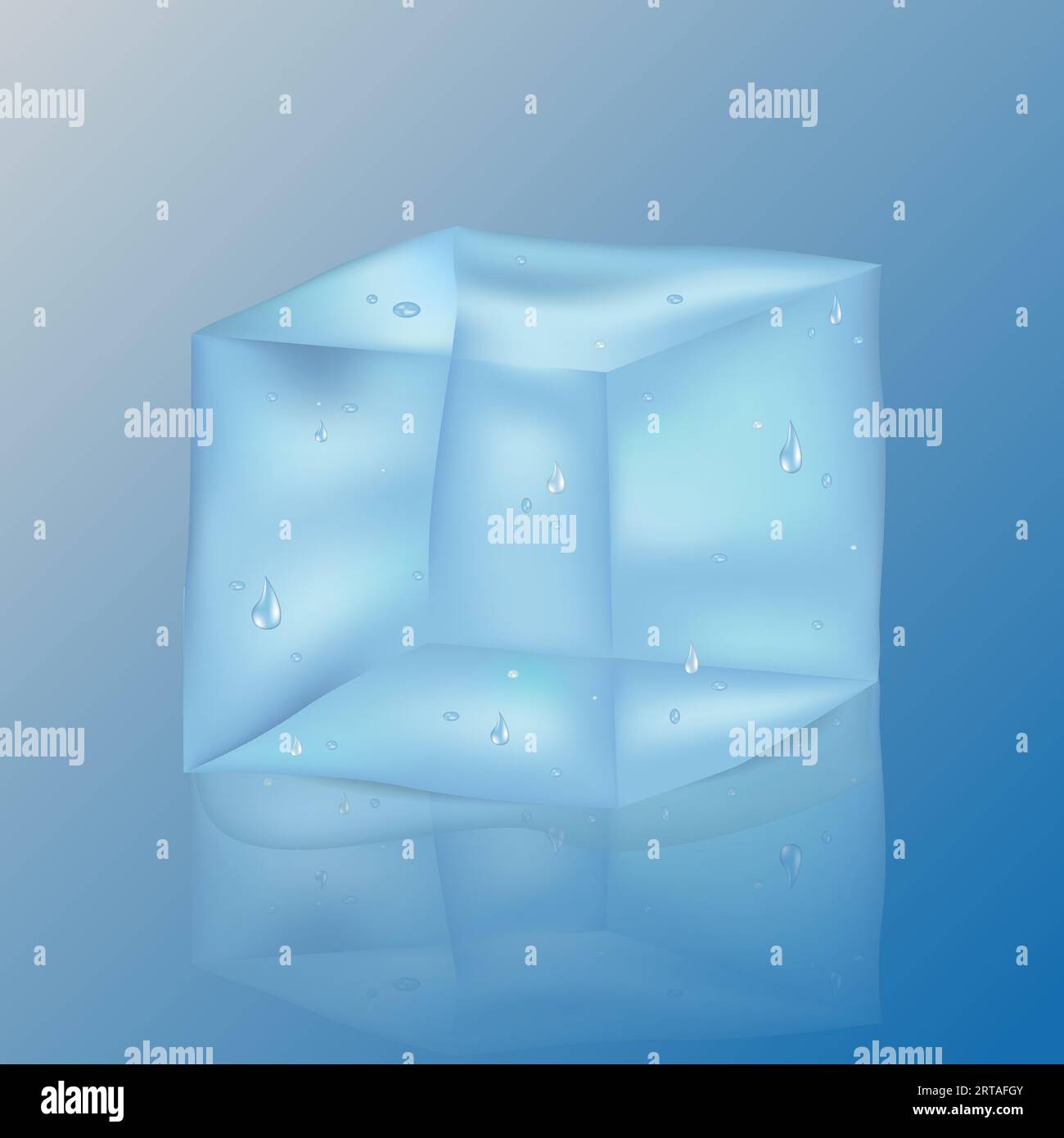 Block of ice Stock Vector Images - Alamy
