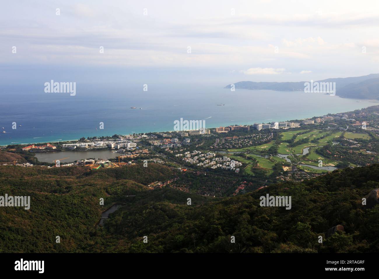 Natural scenery of Yalong Bay, Sanya, Hainan, China Stock Photo - Alamy