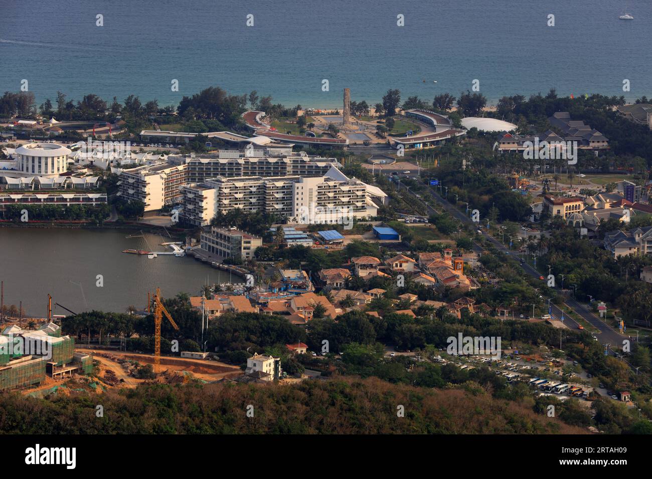 Natural scenery of Yalong Bay, Sanya, Hainan, China Stock Photo - Alamy