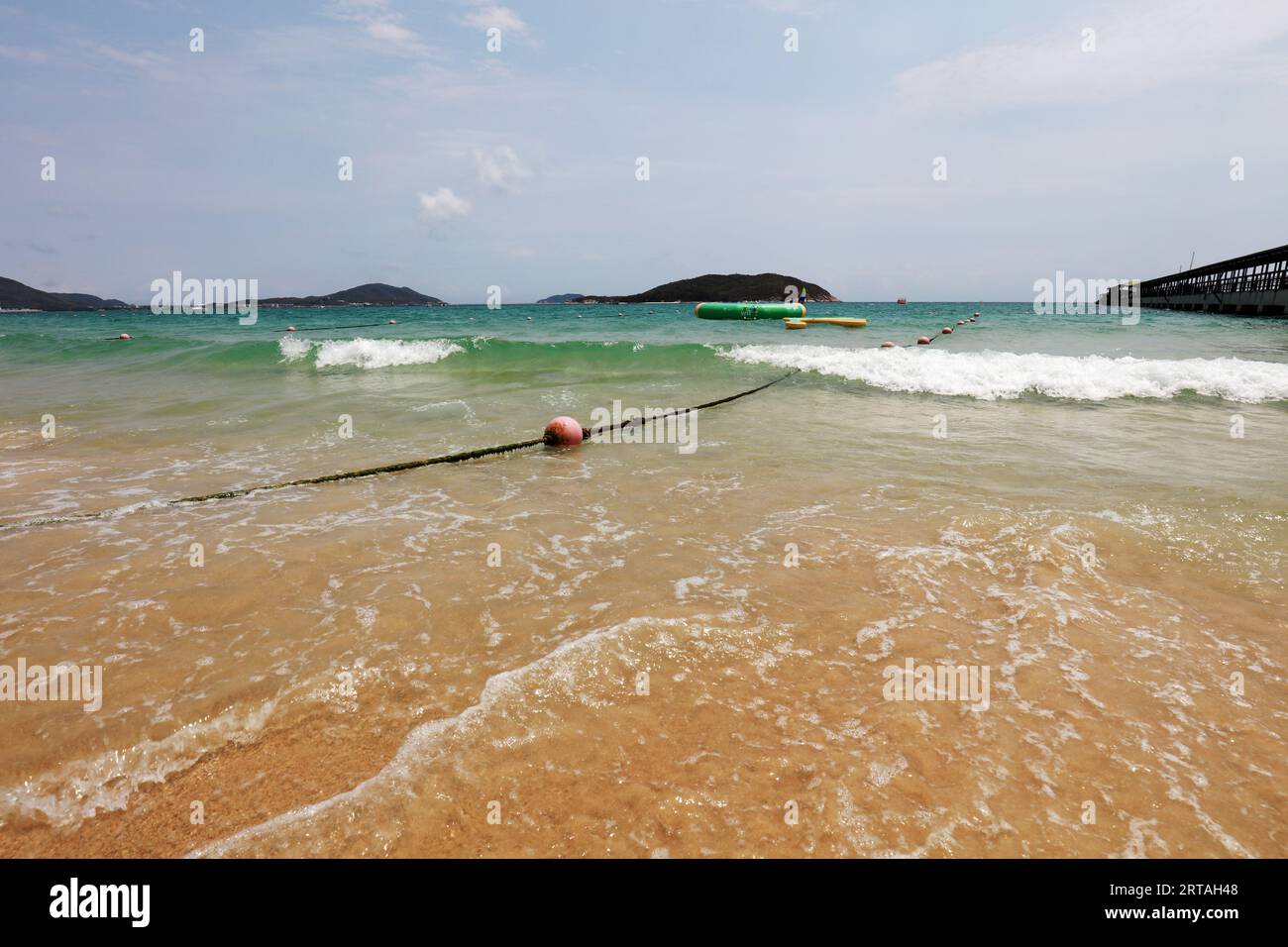 Natural scenery of Yalong Bay in Sanya Stock Photo - Alamy