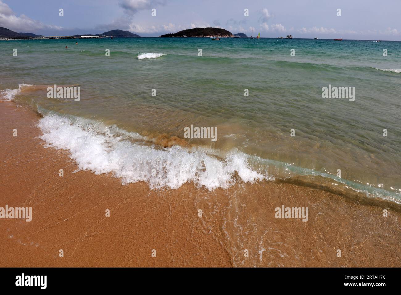Natural scenery of Yalong Bay, Sanya, Hainan, China Stock Photo - Alamy