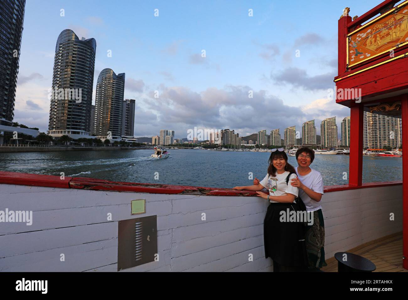 Lady with lifebuoy hi-res stock photography and images - Alamy