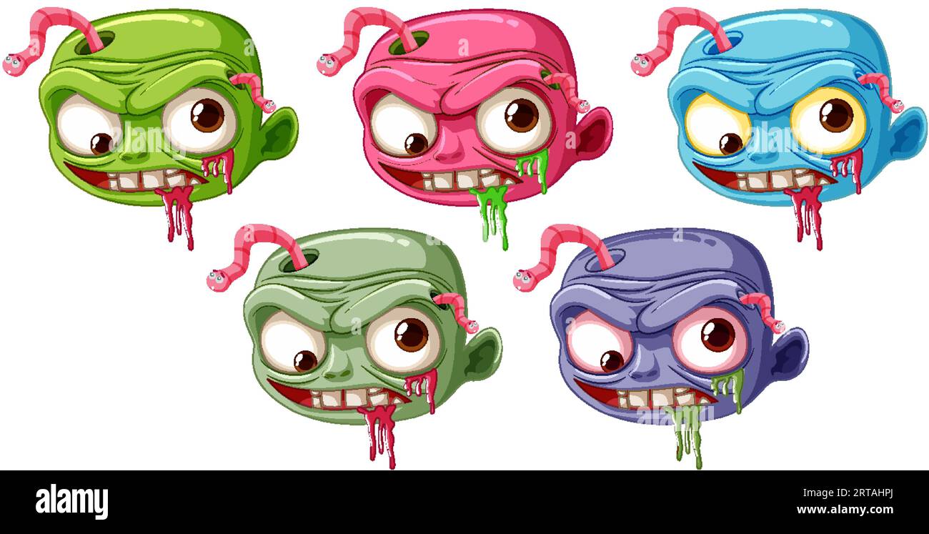 Undead heads hi-res stock photography and images - Alamy