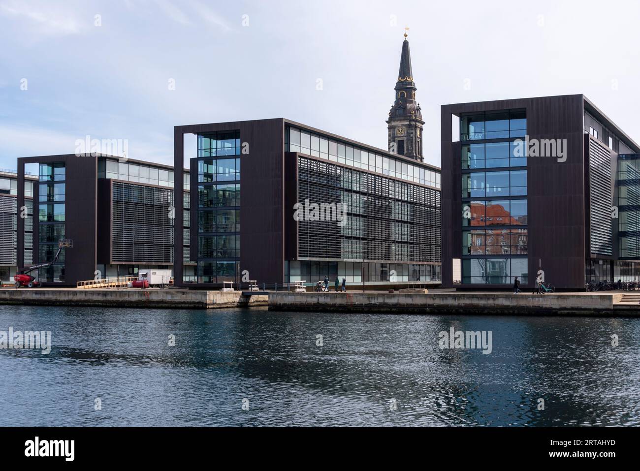 Modern office buildings including Ministry of Taxation, Copenhagen ...
