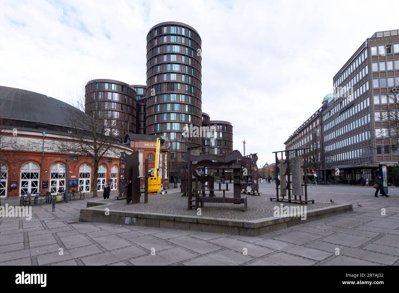 Axel Towers, modern office building, Copenhagen, Denmark Stock Photo ...
