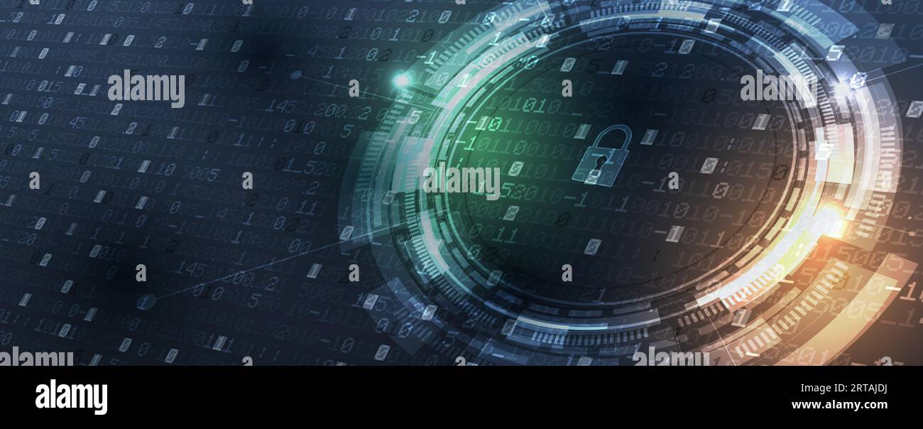 Technology abstract futuristic science background for internet business ...