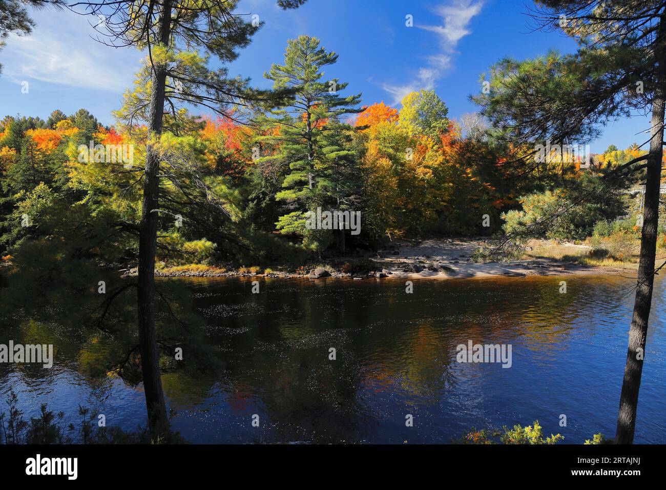 Dorwin falls quebec hi-res stock photography and images - Alamy