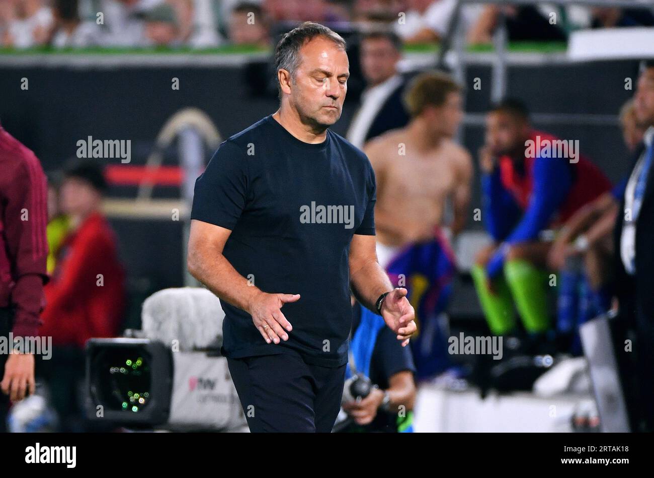 International football match at the Volkswagen Arena Wolfsburg: Germany ...