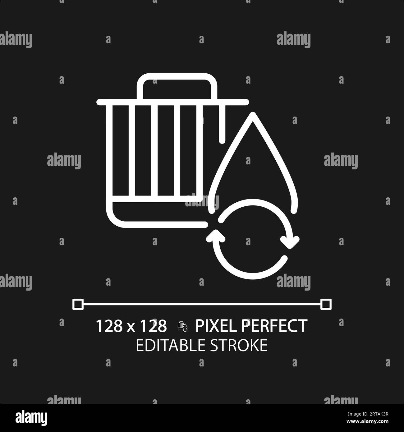 2D customizable thin line white car oil filter icon Stock Vector Image ... 2D customizable thin line white car oil filter icon Stock Vector Image ...