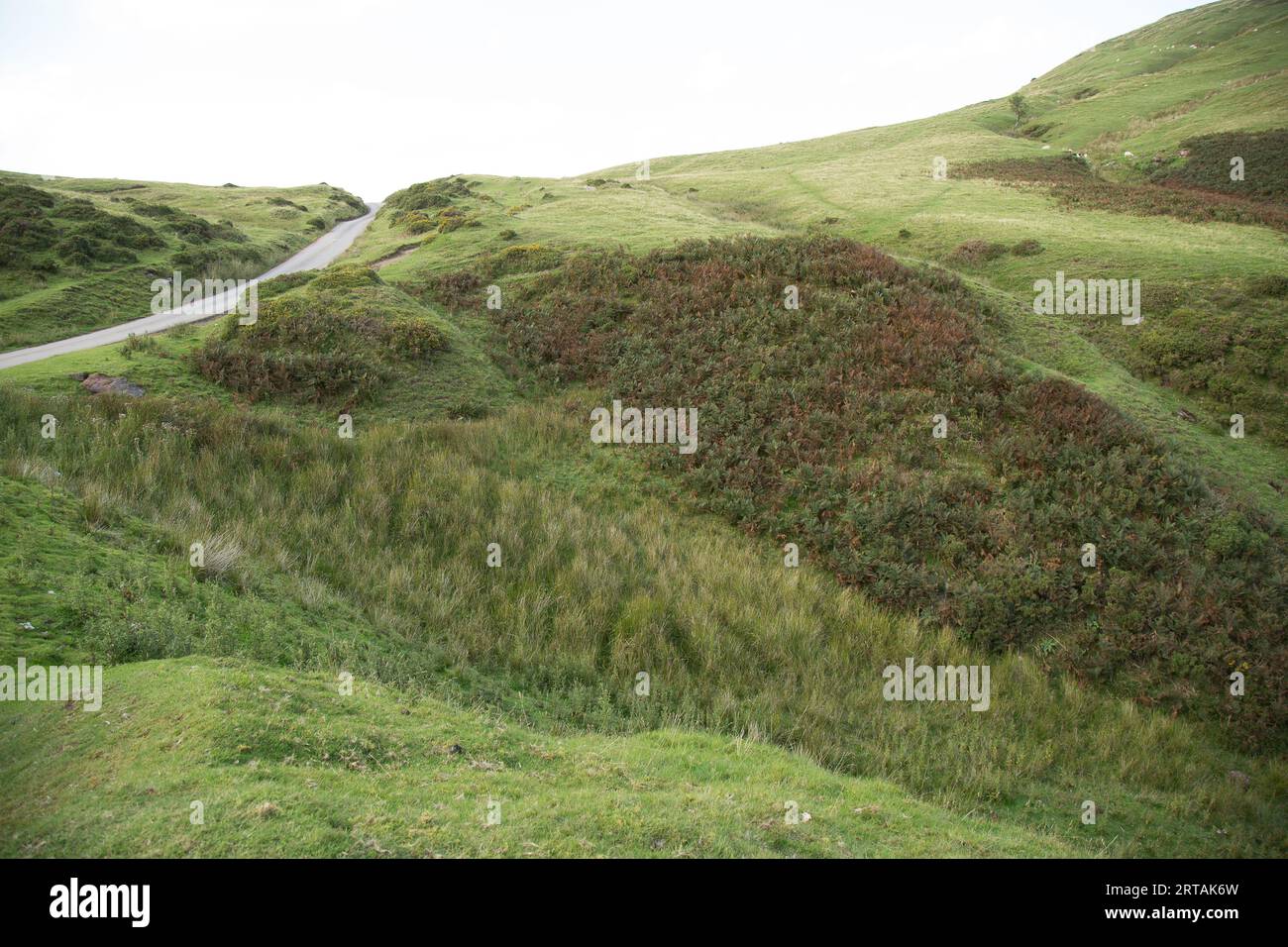 Gospel Pass Black Mountains Brycheiniog Brecon Beacons Stock Photo - Alamy