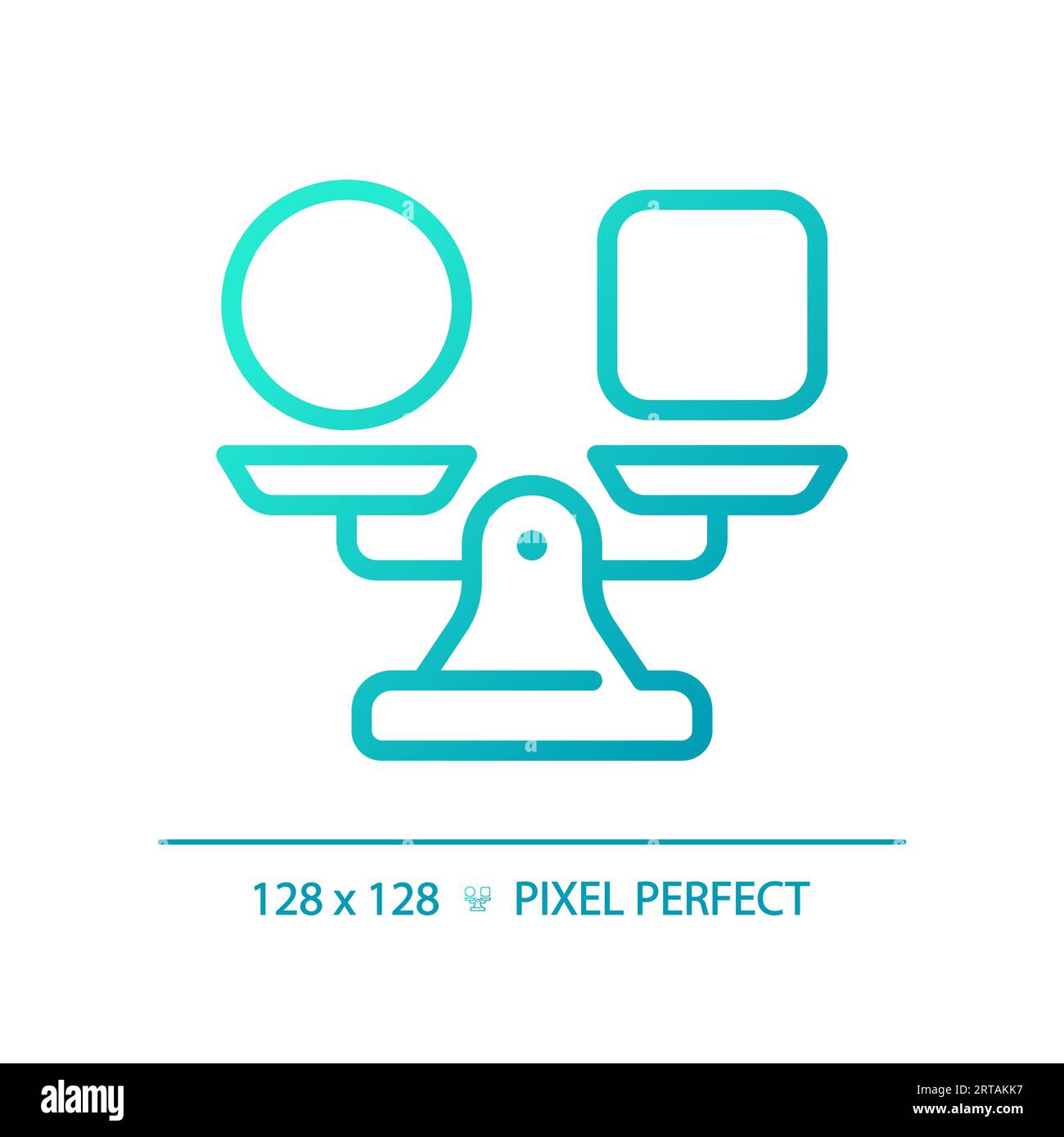 Geometric shapes measure Stock Vector Images - Alamy