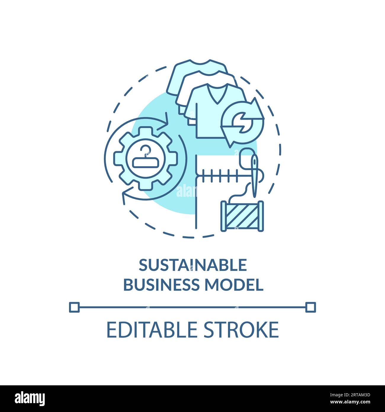 Sustainable business model Cut Out Stock Images & Pictures - Alamy