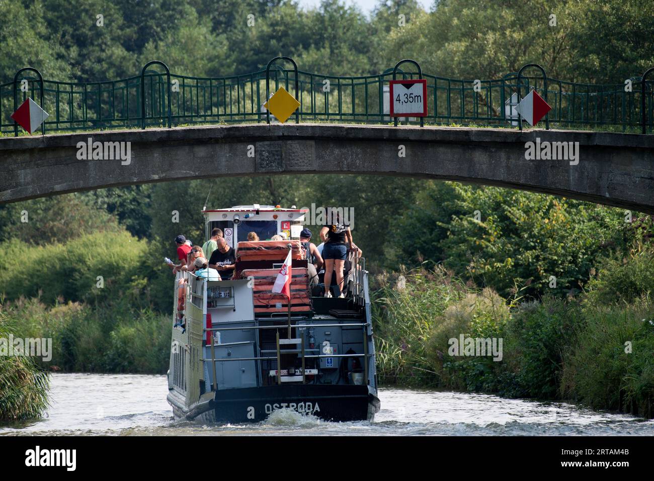 84 km long Kanal Elblaski (Elblag Canal) designed in 1825 to 1844 by ...
