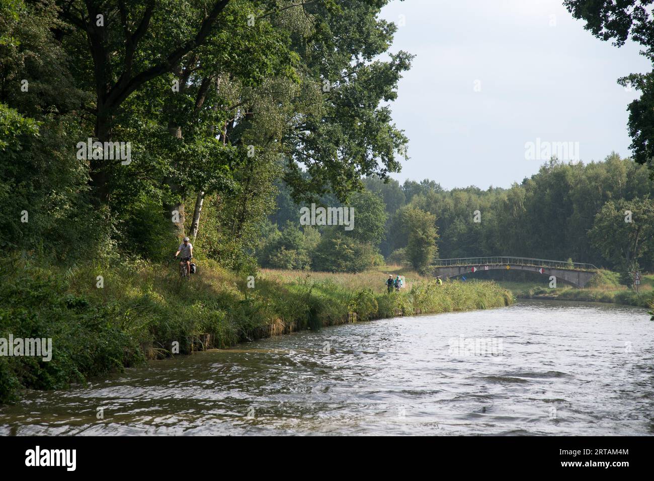 84 km long Kanal Elblaski (Elblag Canal) designed in 1825 to 1844 by ...