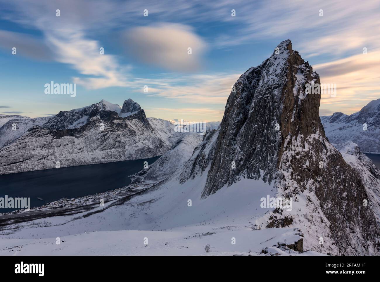 At Mount Segla on the island of Senja, Norway Stock Photo - Alamy