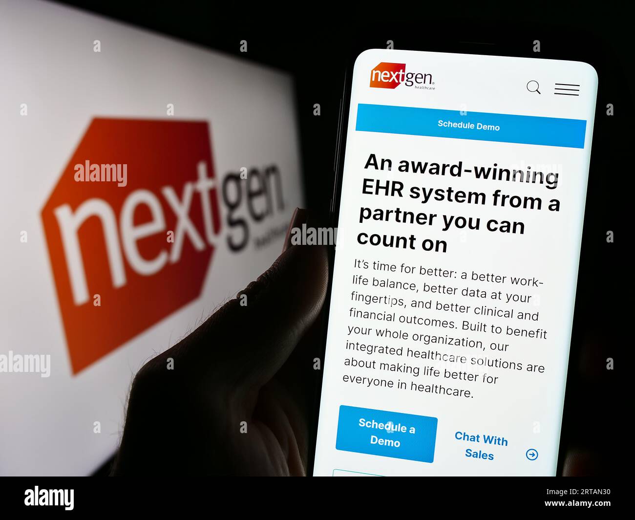 Nextgen healthcare logo hi-res stock photography and images - Alamy