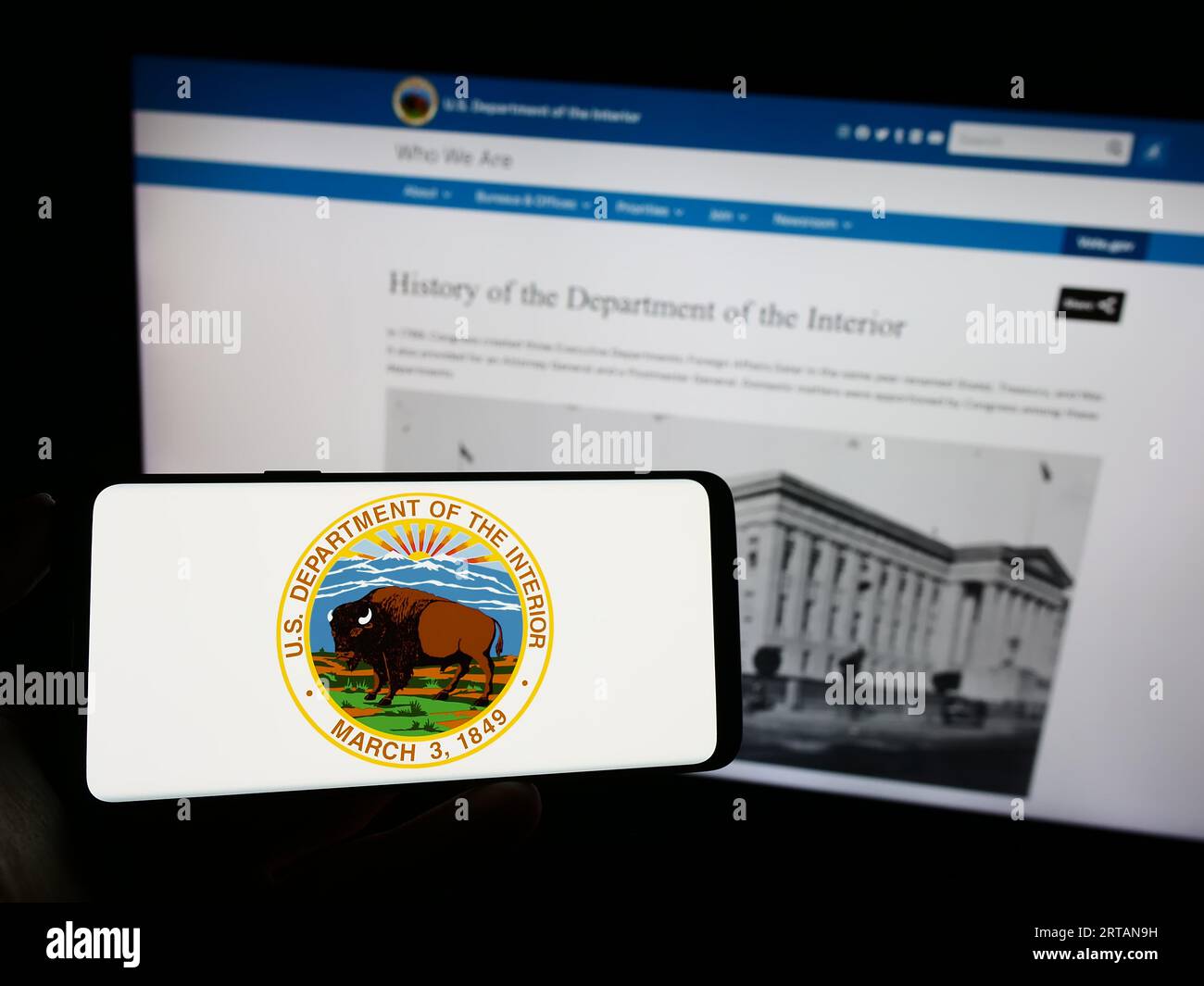 Us department of the interior hi-res stock photography and images - Alamy