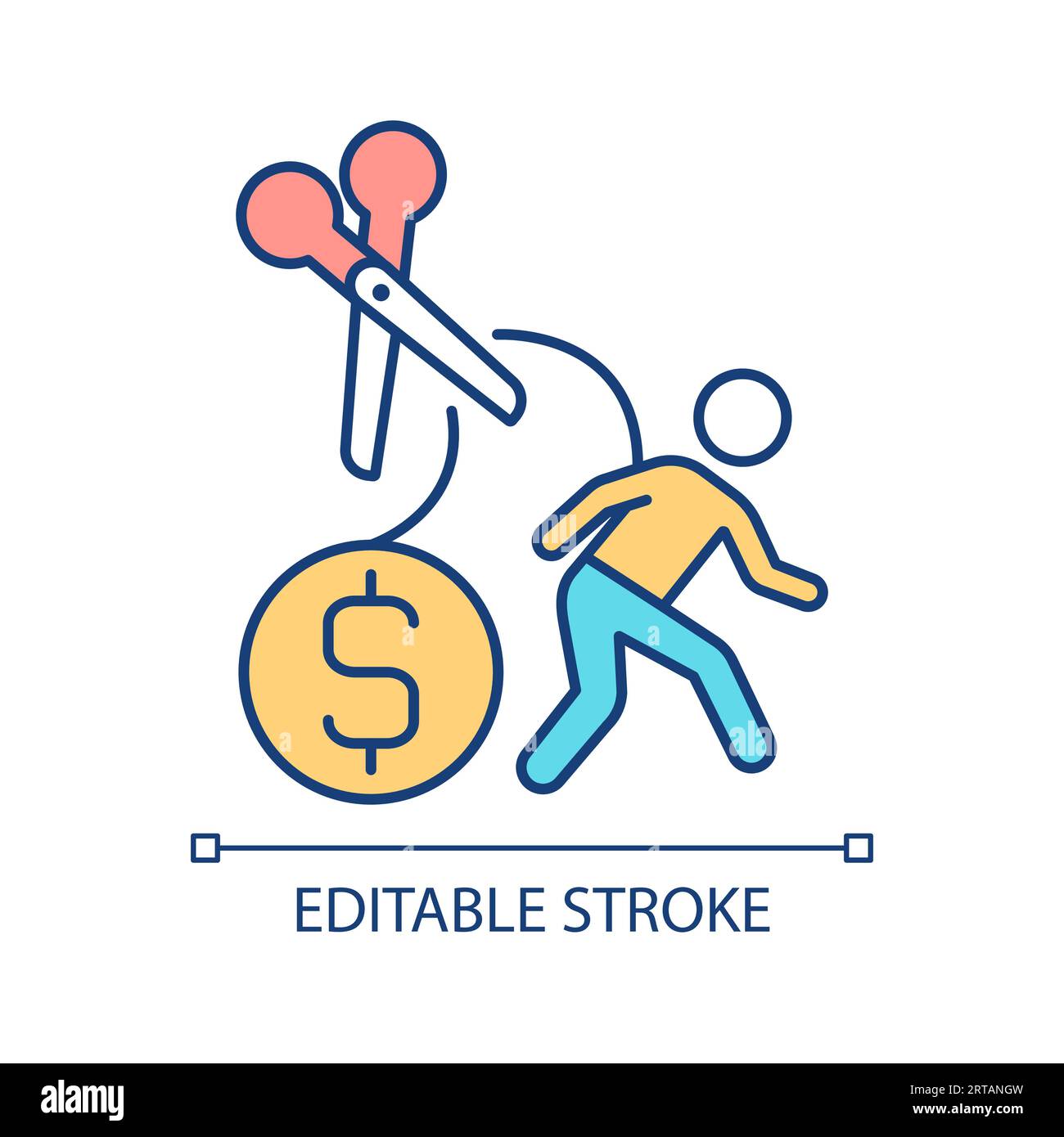 Digital dependency Stock Vector Images - Alamy