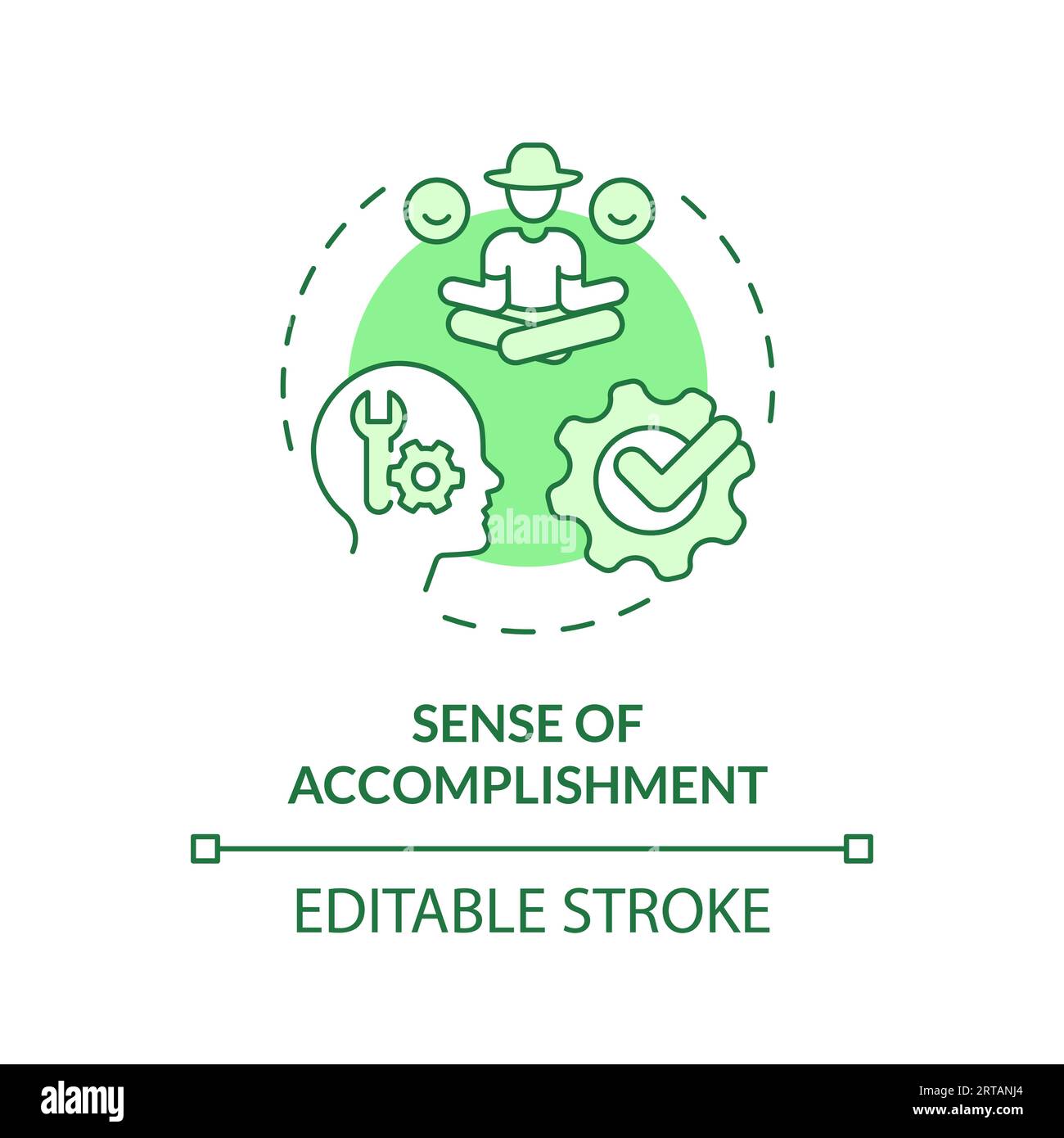 Sense of accomplishment green concept icon Stock Vector Image & Art - Alamy Sense of accomplishment green concept icon Stock Vector Image & Art - Alamy