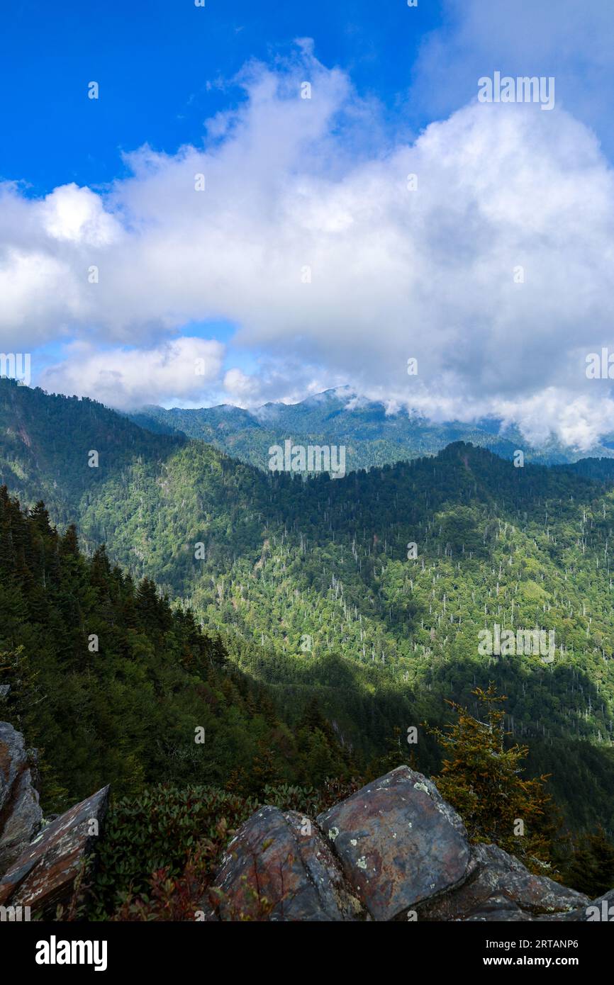 Smoky mountain landscapes hi-res stock photography and images - Alamy