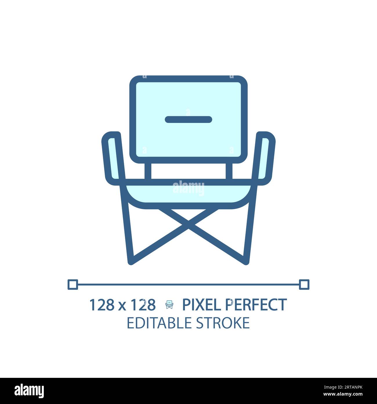 Simple clip art camping Cut Out Stock Images & Pictures - Alamy