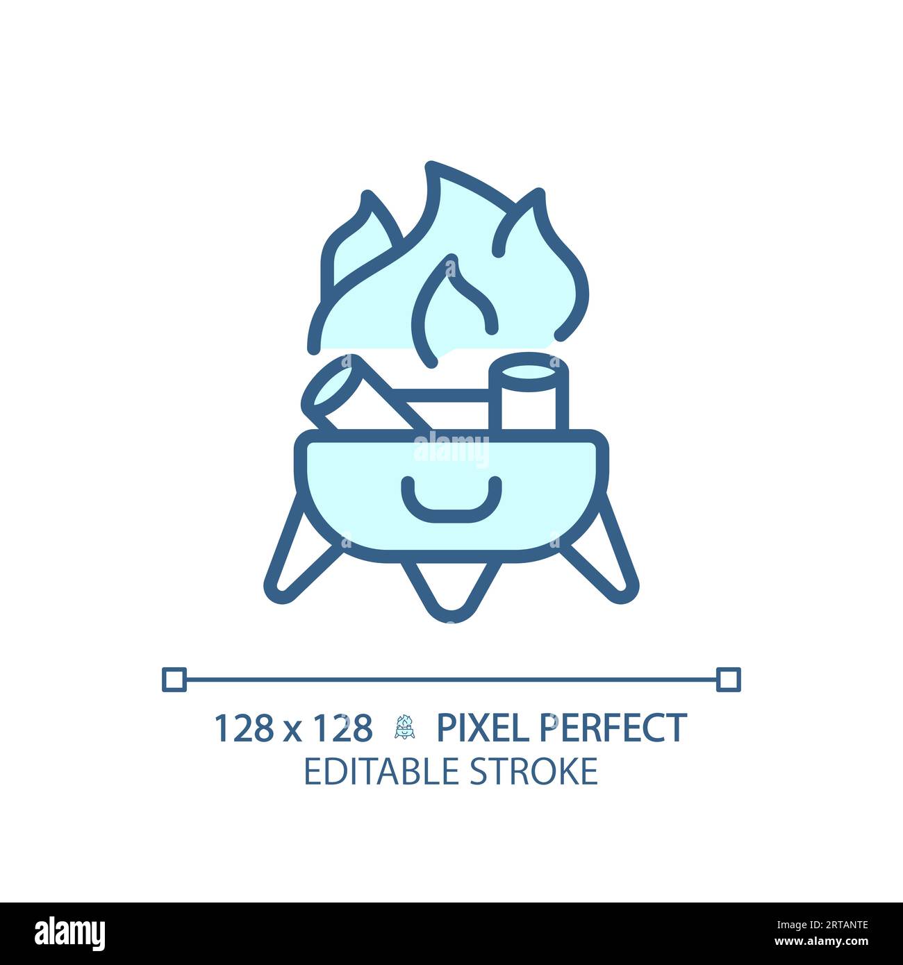 Campfire 2d hi-res stock photography and images - Alamy