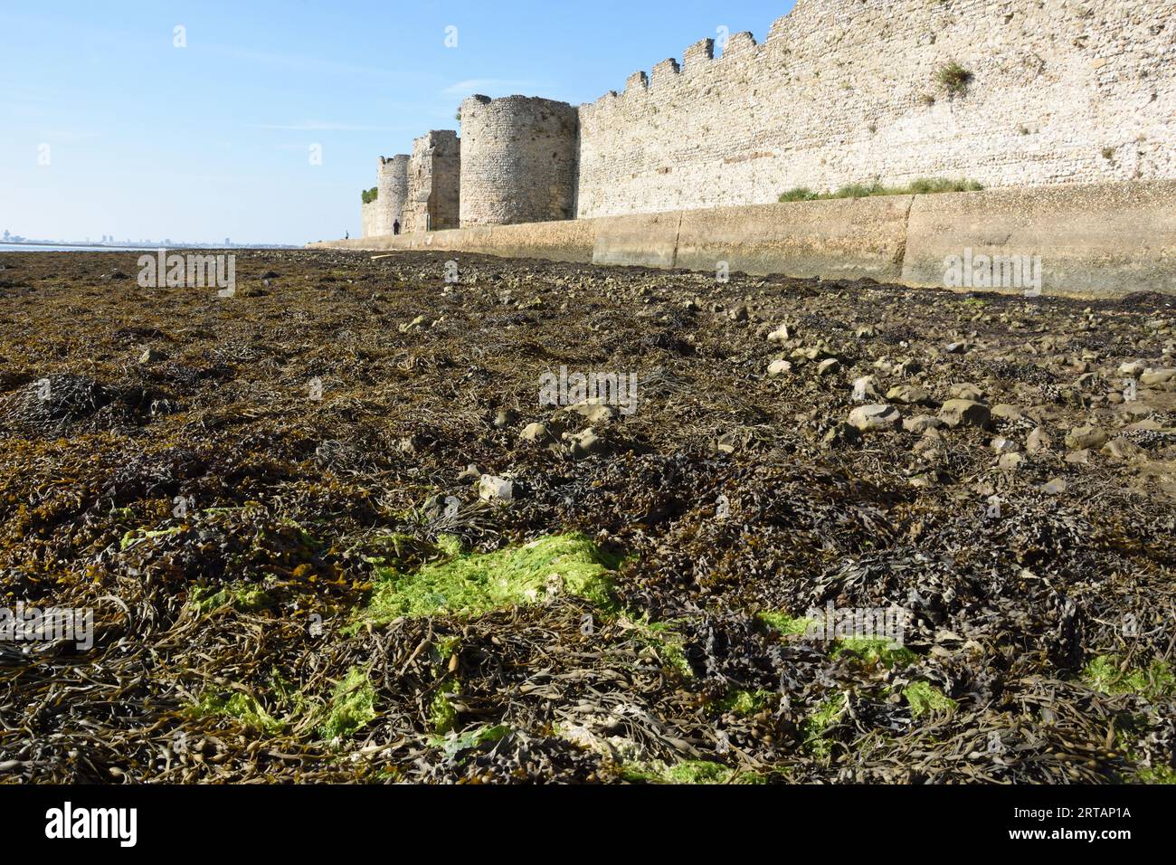 Portchester castle medieval castle in hi-res stock photography and ...