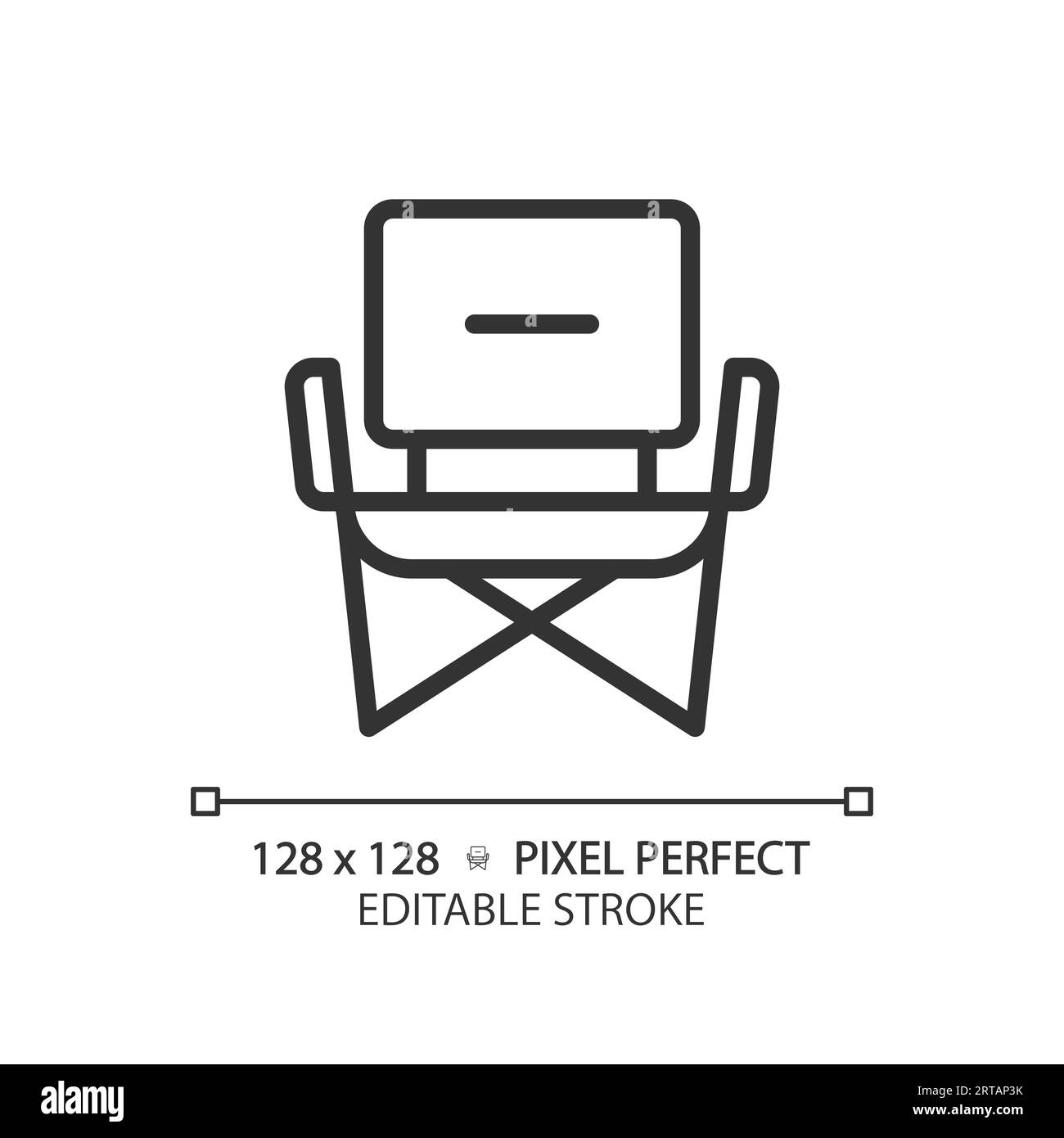 Simple clip art camping Cut Out Stock Images & Pictures - Alamy