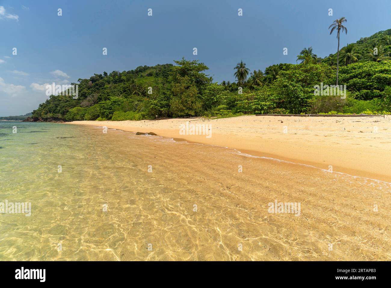 Haad Lang Khao beach on Koh Libong island in Andaman Sea, Thailand ...
