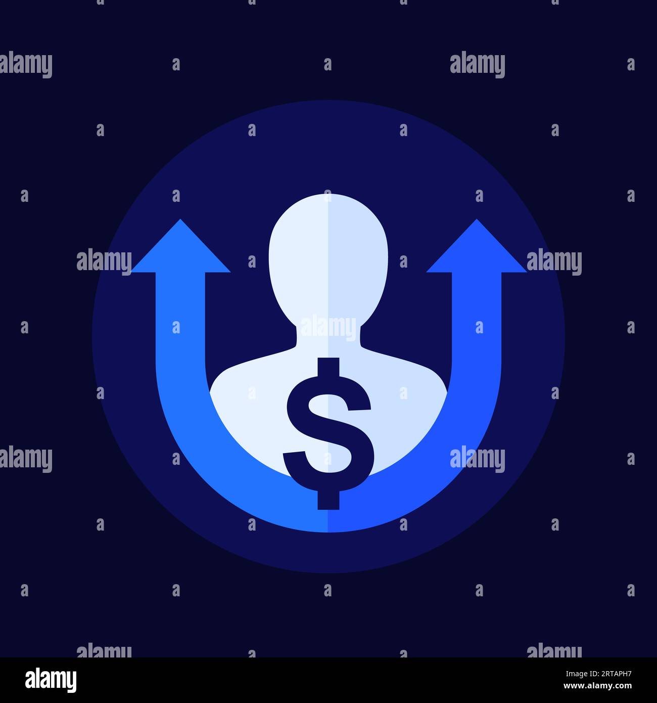 Raise the wage Stock Vector Images - Alamy