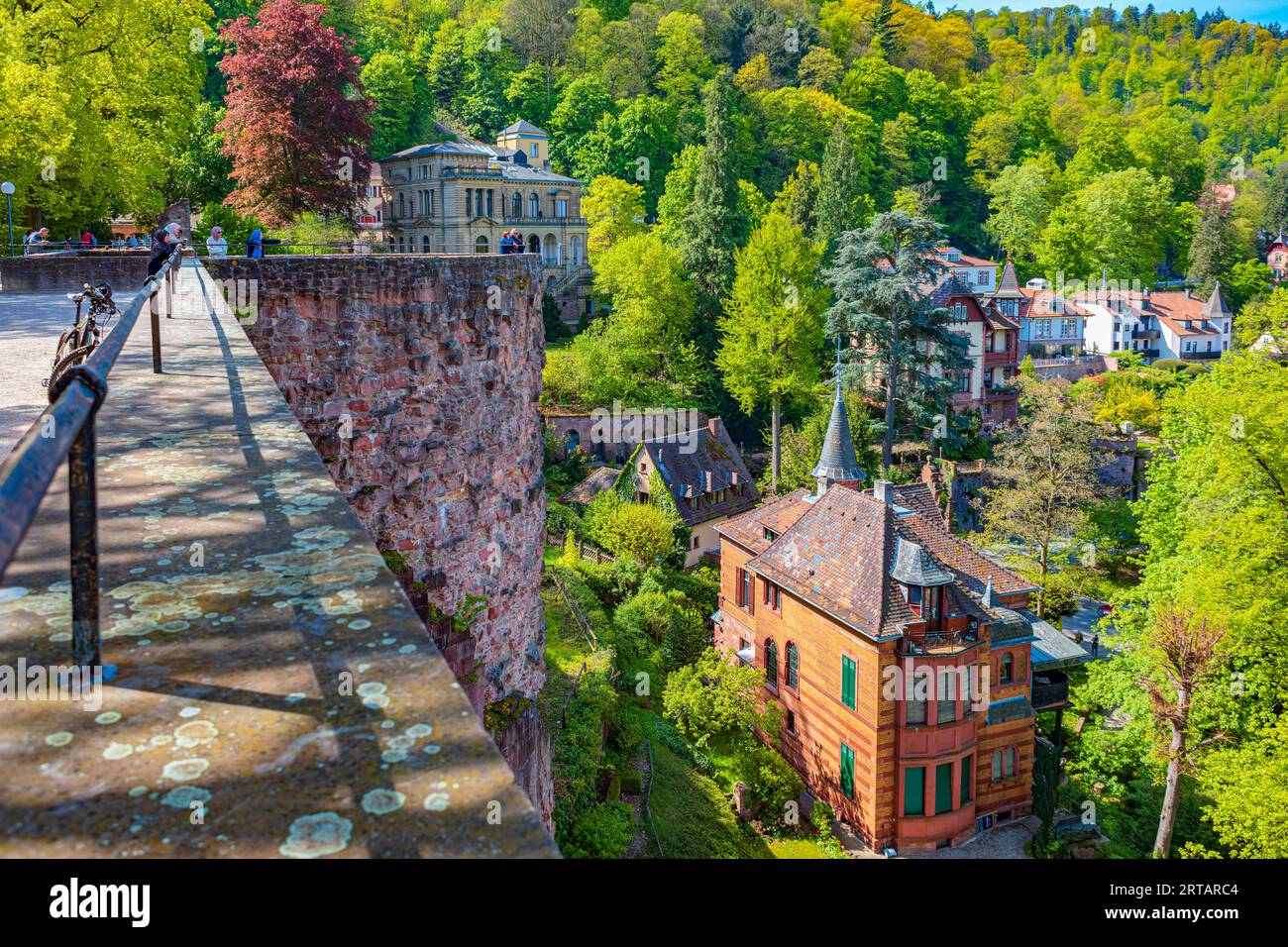 View heidelberg from castle hi-res stock photography and images - Alamy