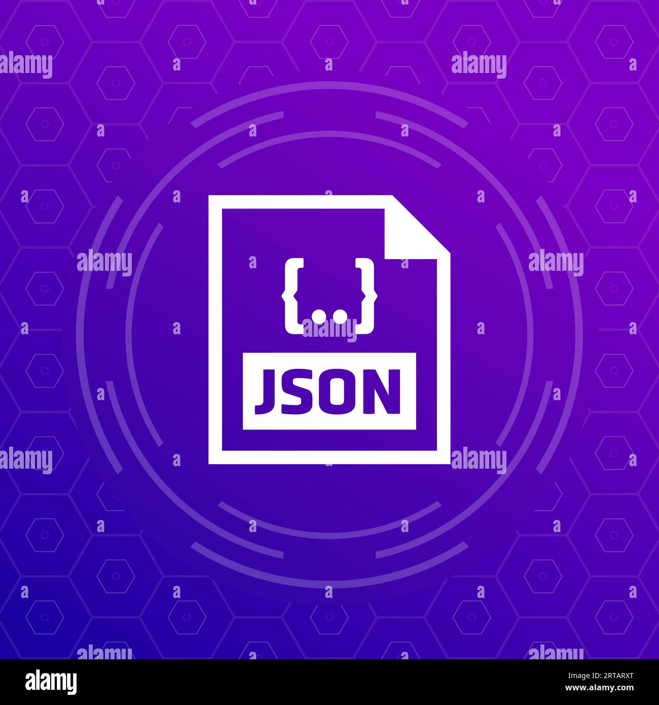 Json File Format Icon For Web And Apps Stock Vector Image And Art Alamy