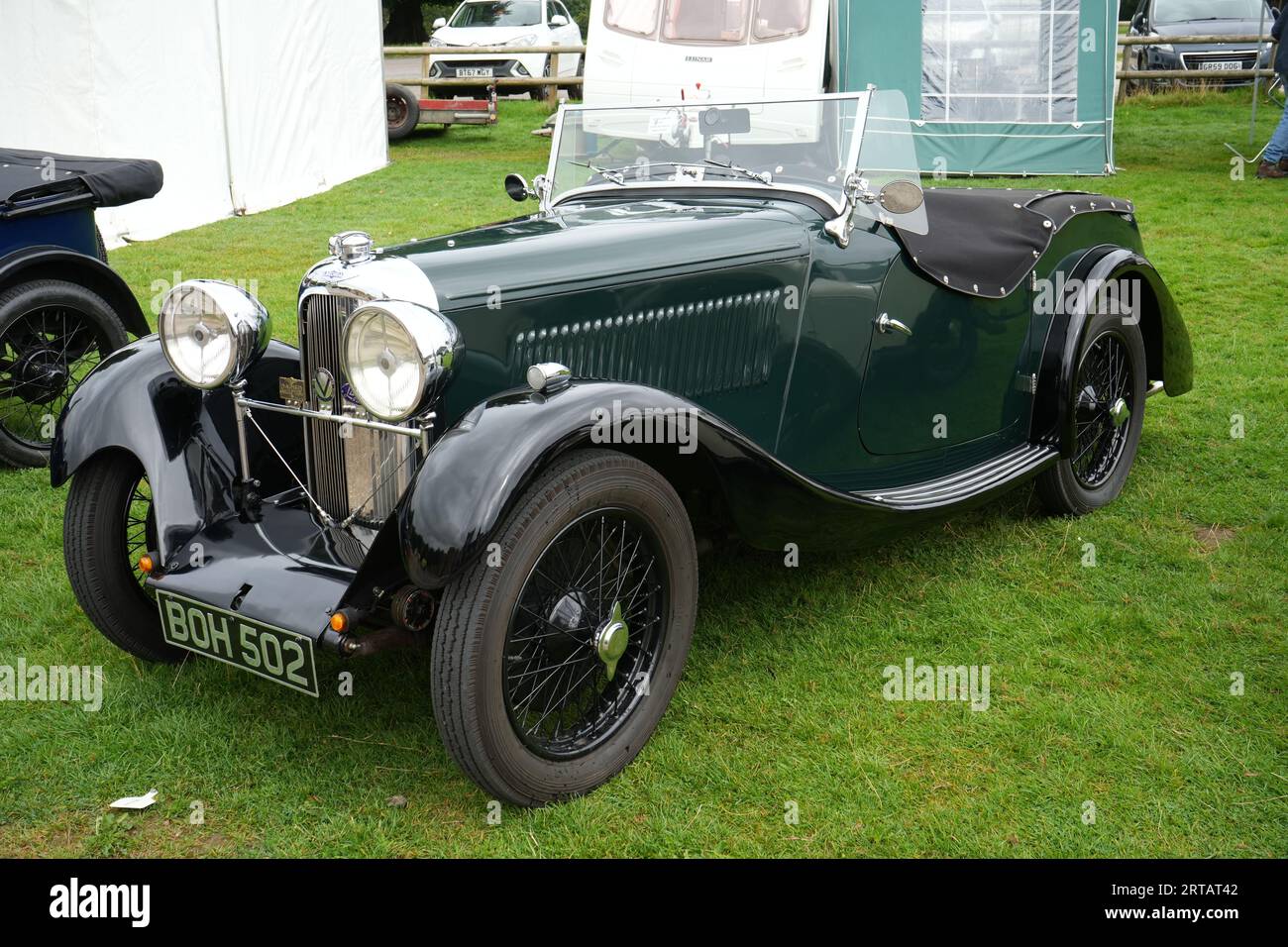 A Green 1935 Lagonda Rapier Classic Car Stock Photo - Alamy