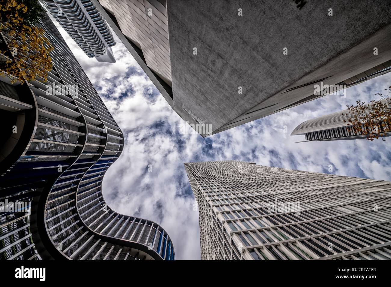 Shot from below looking up upward hi-res stock photography and images ...