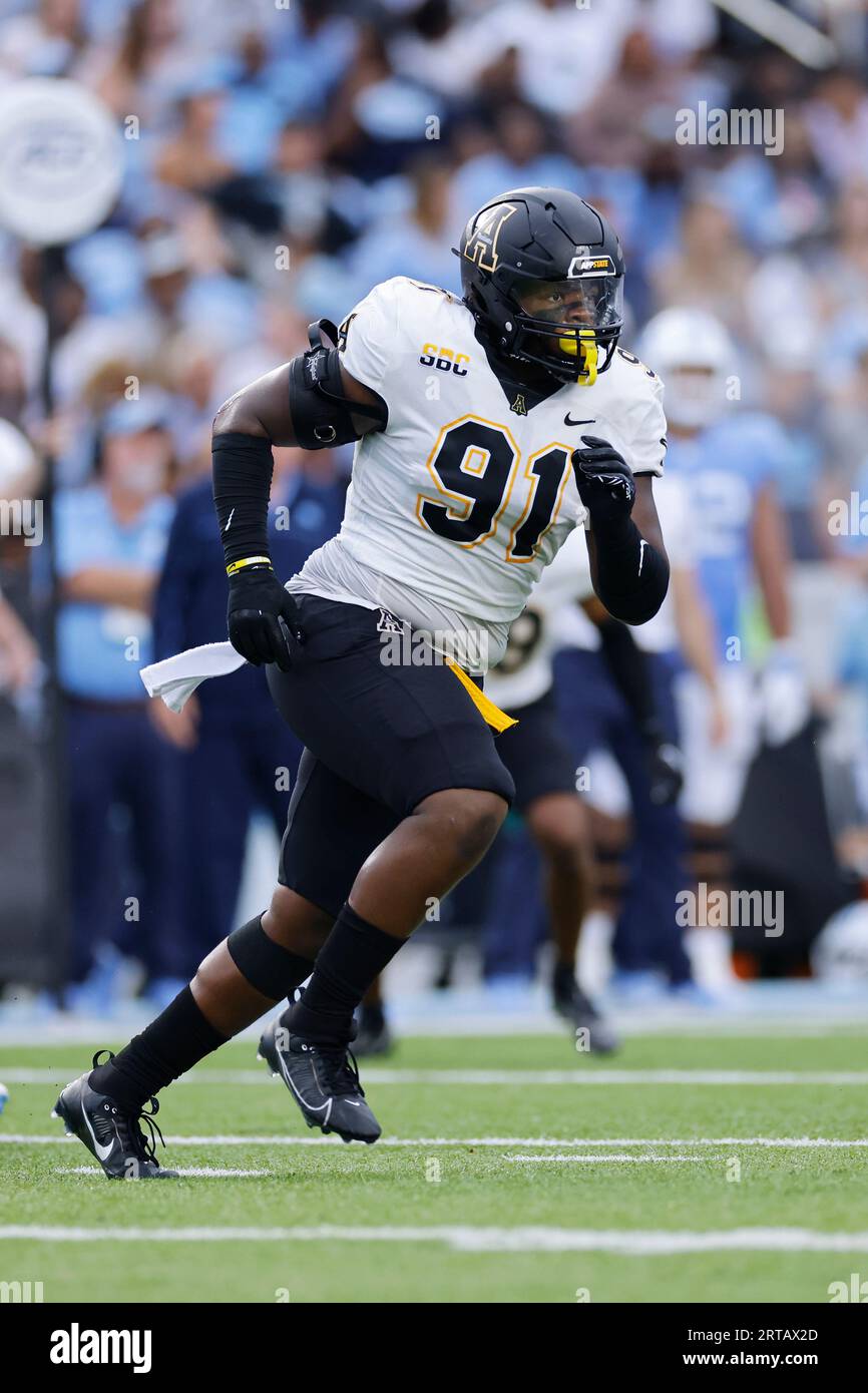 CHAPEL HILL, NC - SEPTEMBER 09: Appalachian State Mountaineers ...