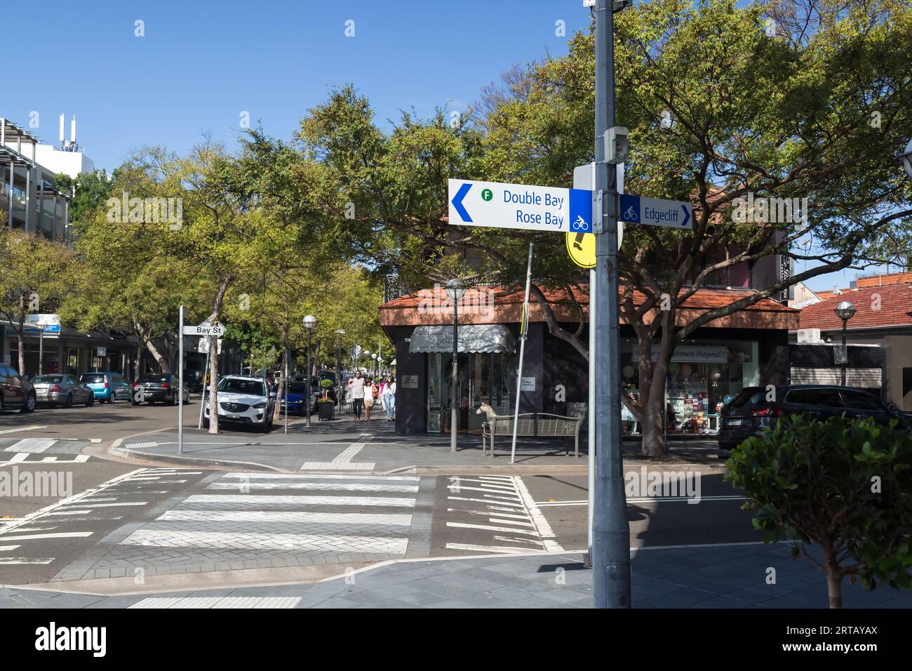 Double bay pedestrian zones hi-res stock photography and images - Alamy