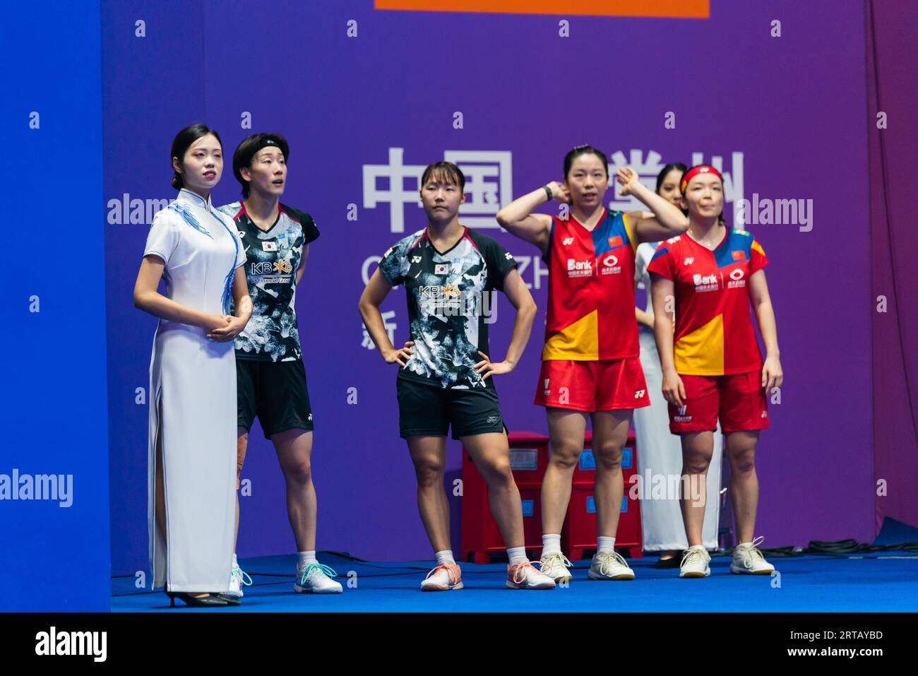 Chinese badminton players Chen Qingchen, Jia Yifan defeat South Korean ...