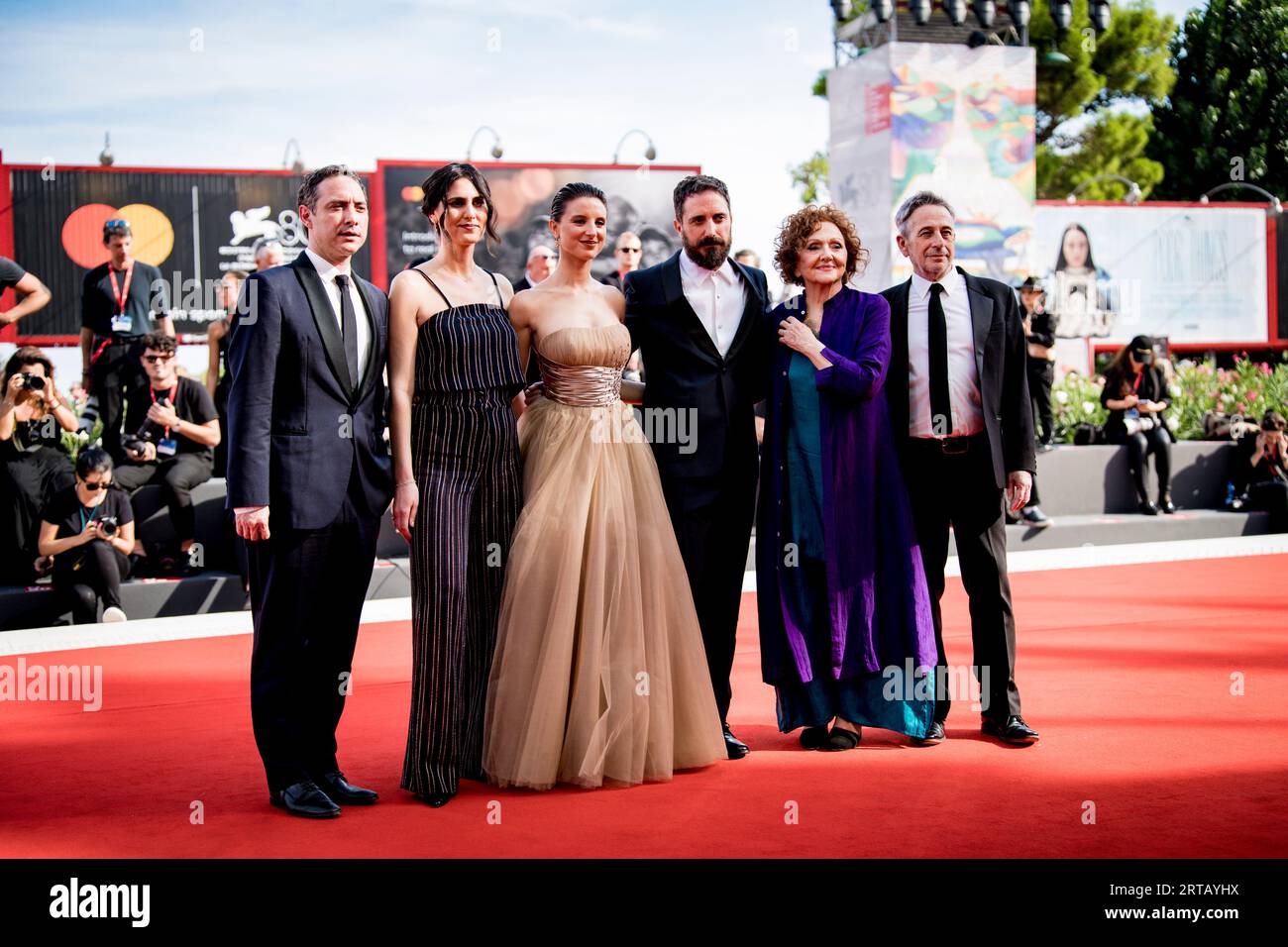 VENICE, ITALY - AUGUST 31: Gloria Münchmeyer, director Pablo Larraín ...