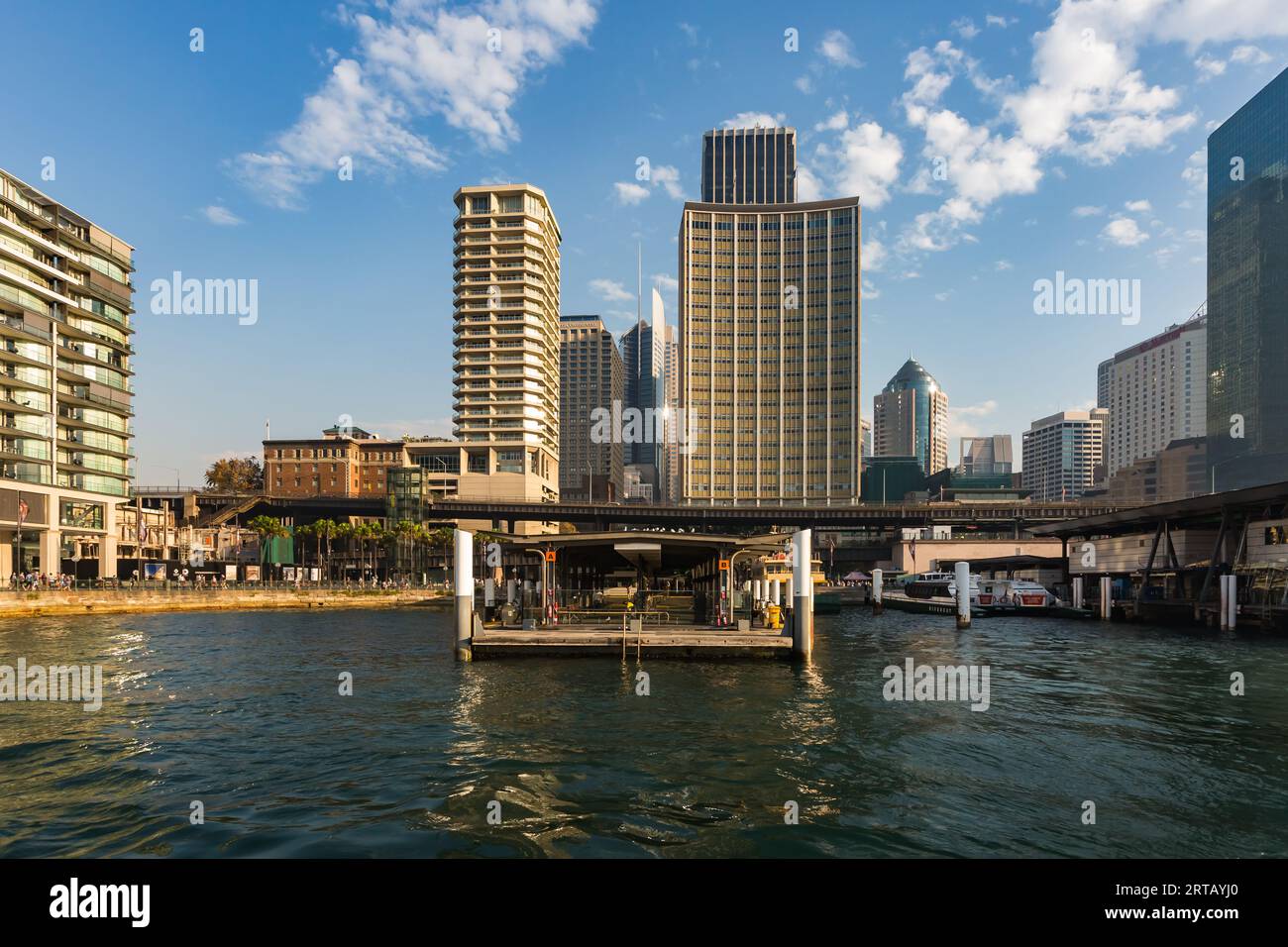 Arriving at Circular Quay from Rose Bay on a Sydney Ferry, Circular ...