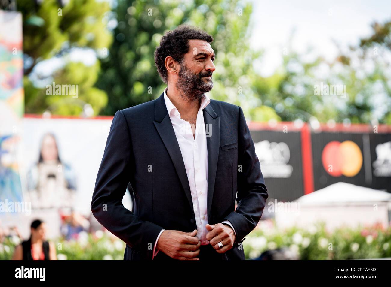 VENICE, ITALY - AUGUST 31: Ramzy Bedia, Xavier Giannoli, Olga Kurylenko ...