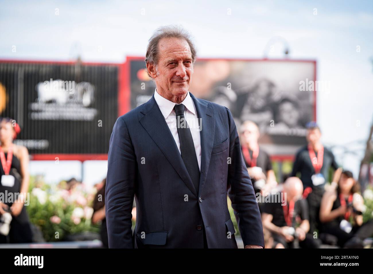 VENICE, ITALY - AUGUST 31: Ramzy Bedia, Xavier Giannoli, Olga Kurylenko ...