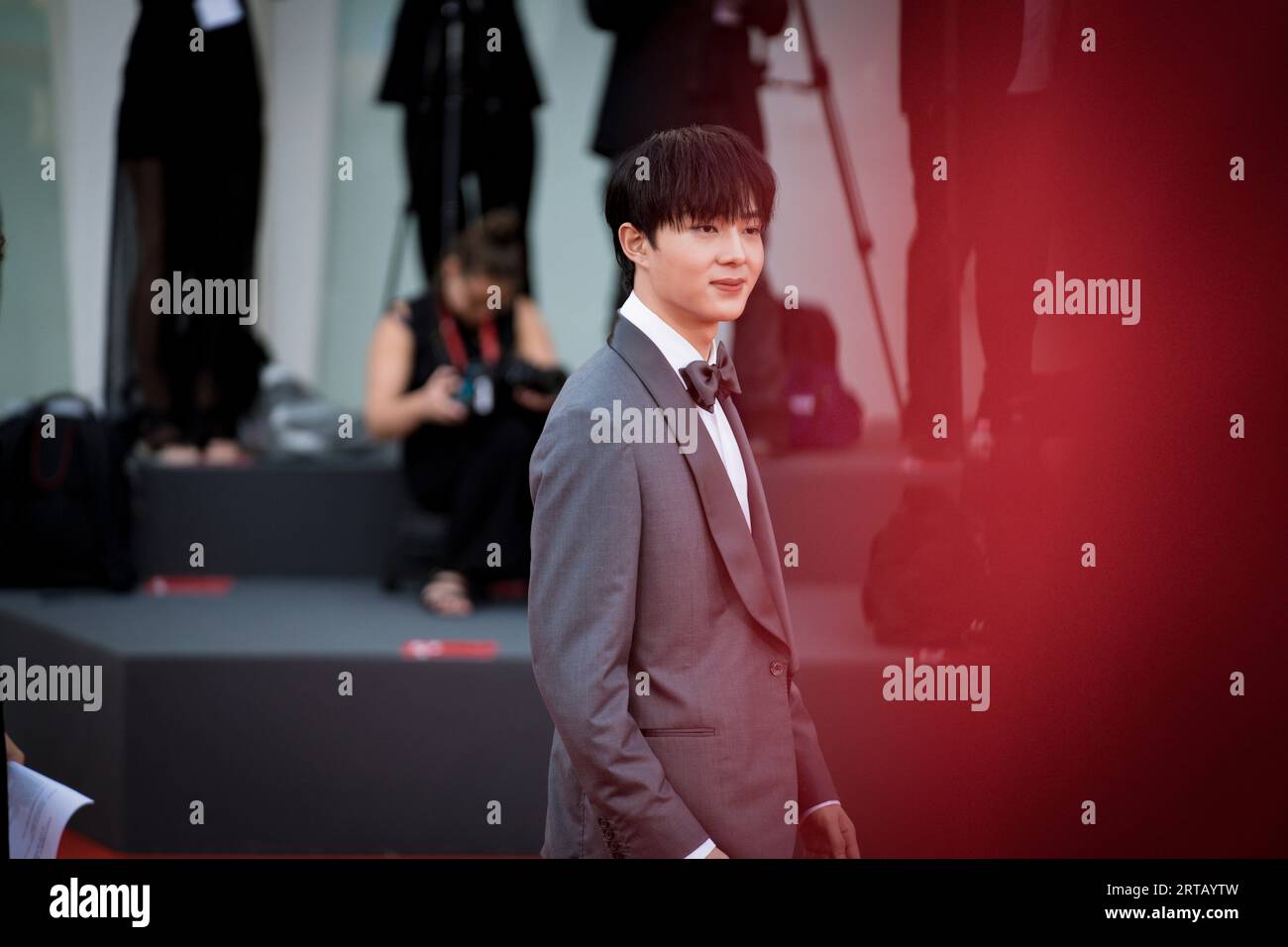 VENICE, ITALY - AUGUST 31: Guest attends a red carpet for the movie ...