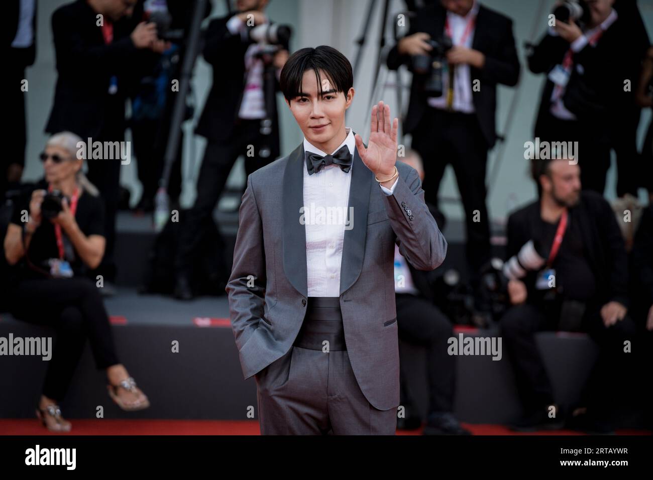 VENICE, ITALY - AUGUST 31: Guest attends a red carpet for the movie ...