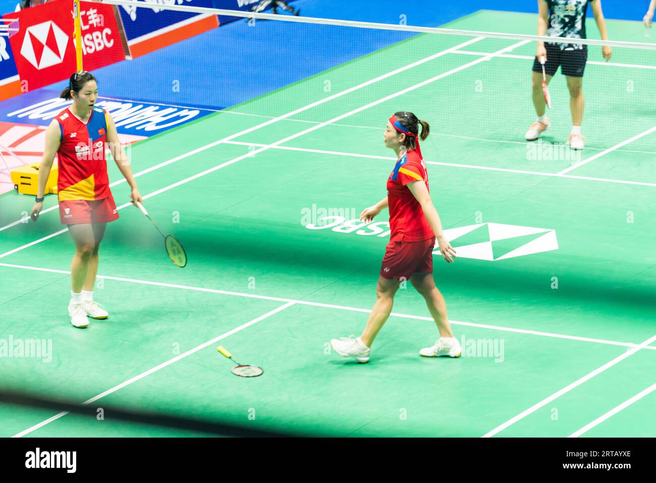 Chinese badminton players Chen Qingchen, Jia Yifan defeat South Korean ...