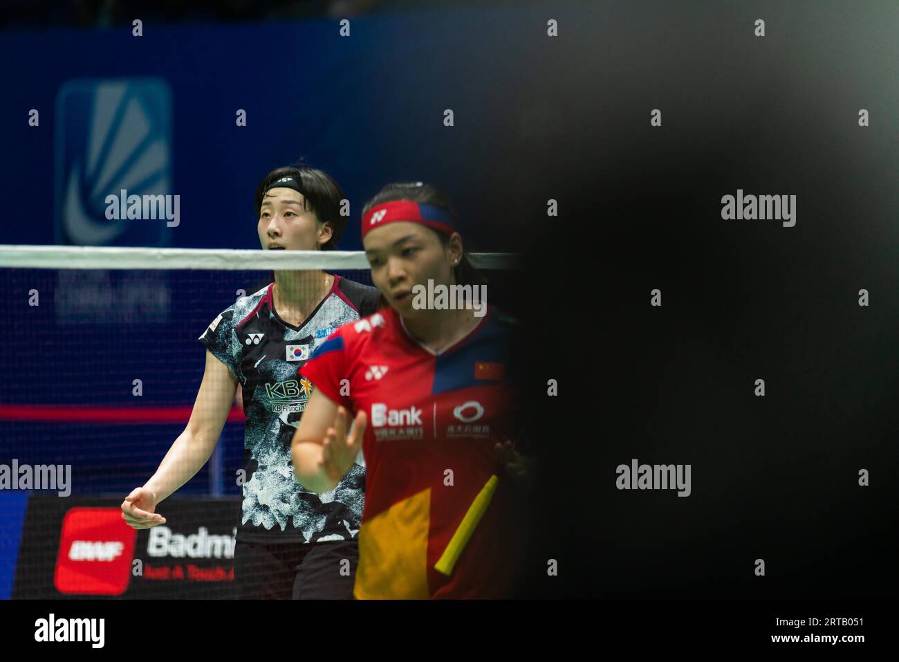 Chinese Badminton Players Chen Qingchen Jia Yifan Defeat South Korean Badminton Players Baek Ha